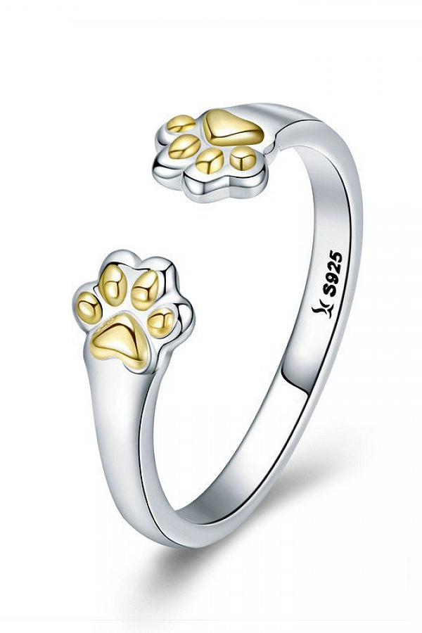 Paw Print Ring PWB327 - Ring - PromiseIn