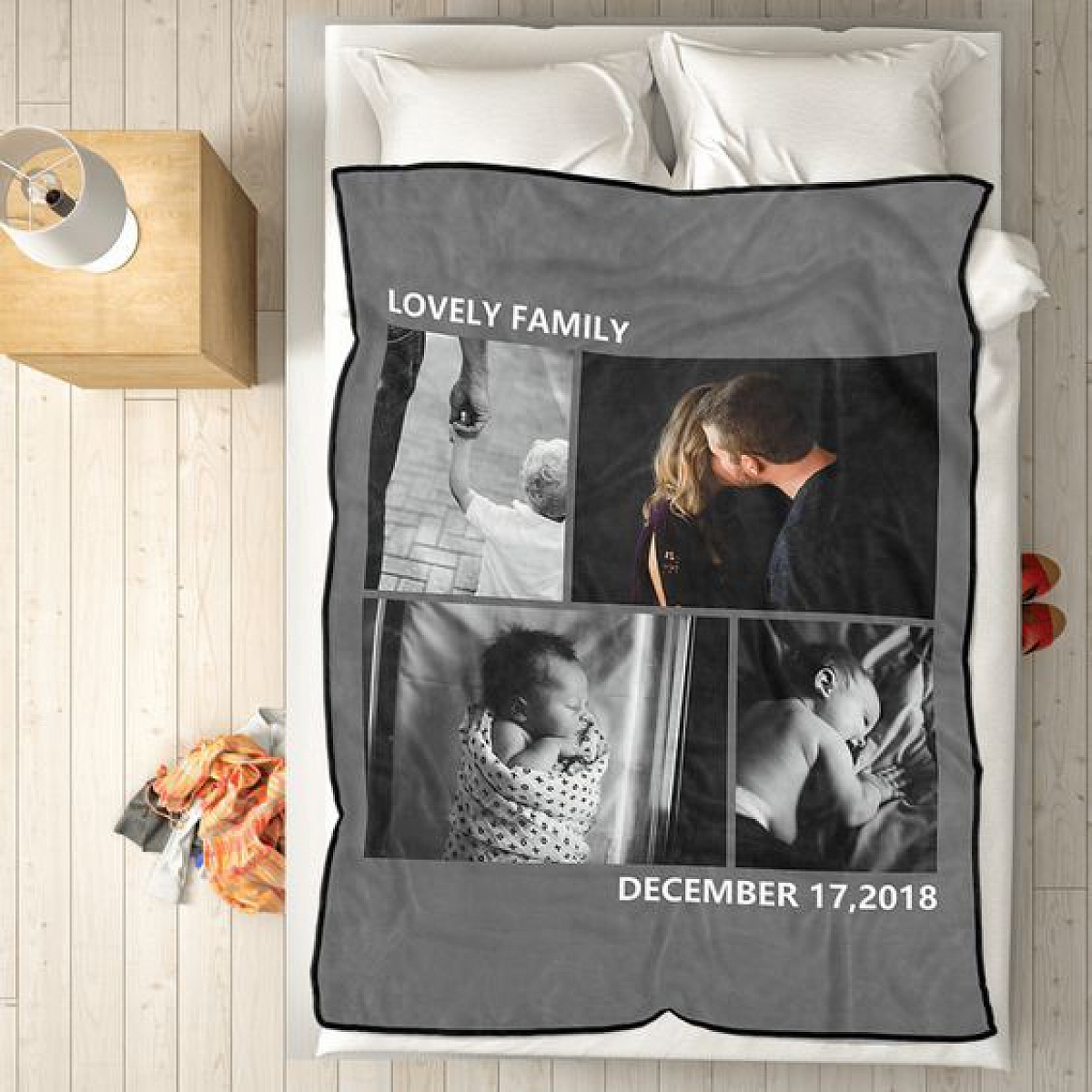 Custom Blankets Personalized Photo Blankets Custom Collage Blankets ...