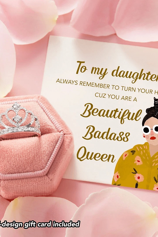 YOU ARE A BADASS CROWN RING PWB055 - Ring - PromiseIn