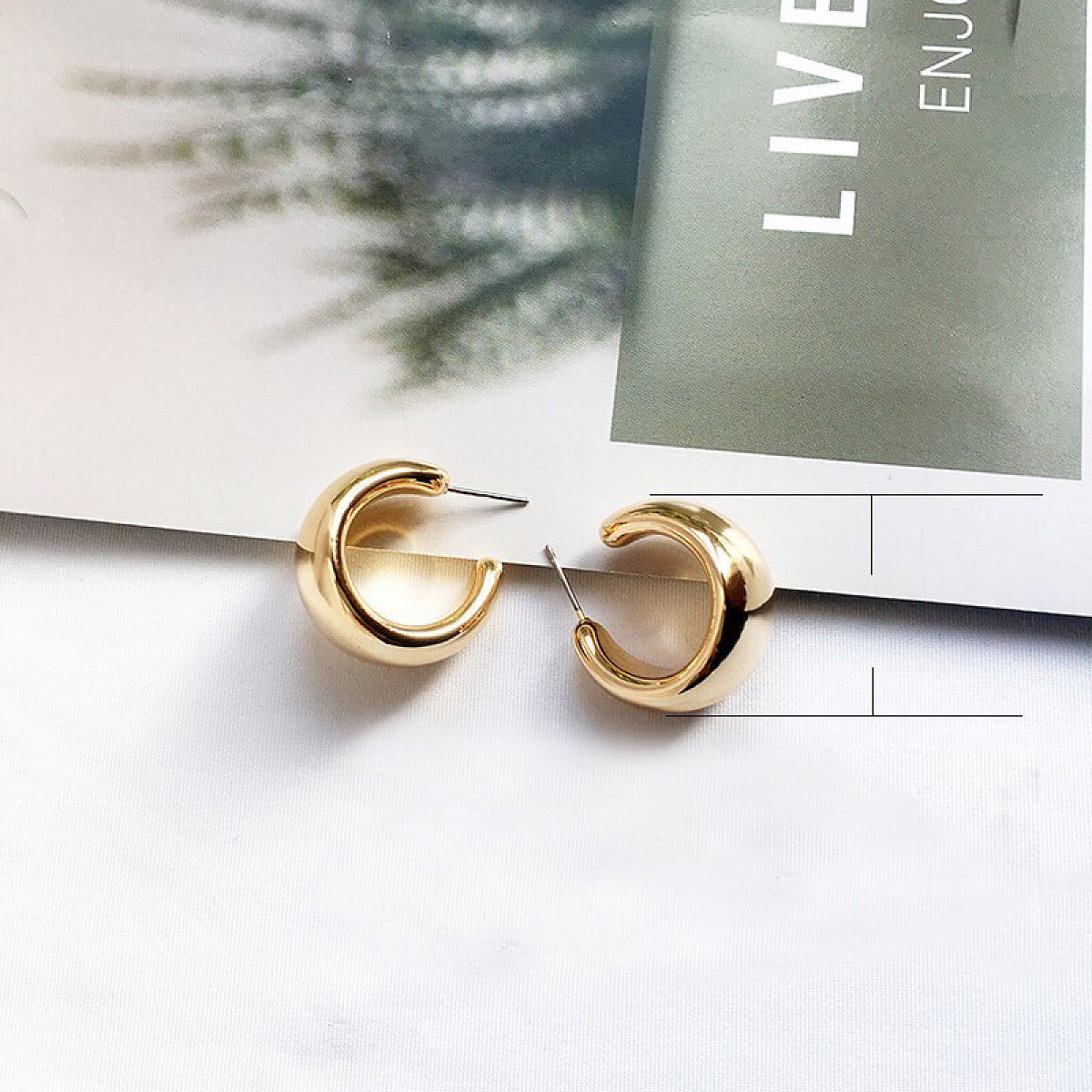 C Round Earrings PW911 - Other Jewelry - PromiseIn