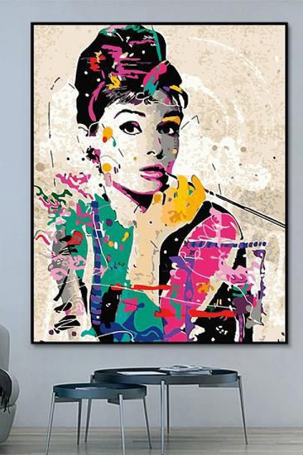 Portrait Lady Paint By Numbers Kits PW133 - Personalized Gift - PromiseIn