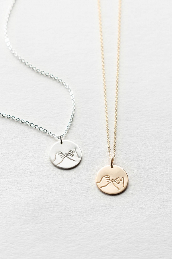 Pinky Swear Necklace PW834 - Necklace - PromiseIn