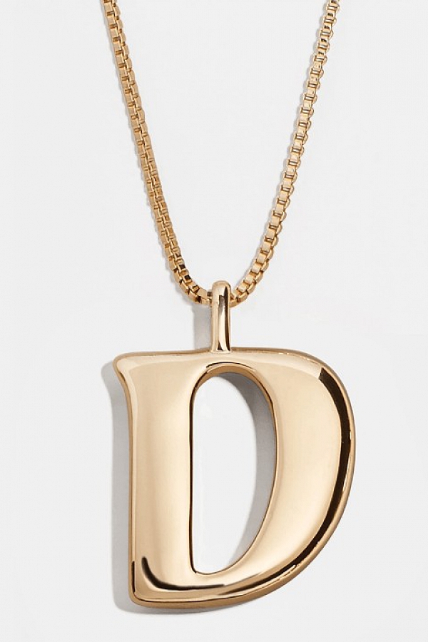 ANGELA INITIAL PENDANT NECKLACE PW873 - Necklace - PromiseIn