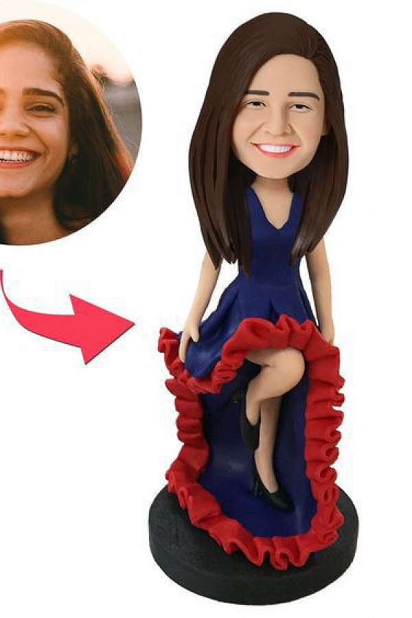 Dancer Custom Bobblehead for Wedding PW311 - Personalized Gift - PromiseIn