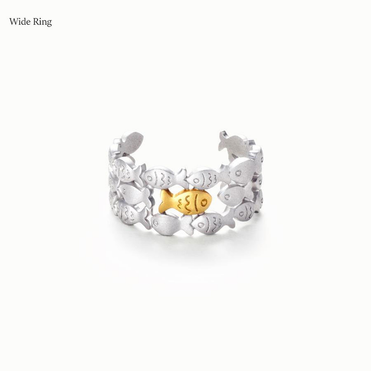 Handmade Swimming Against The Current Ring PW845 - Ring - PromiseIn