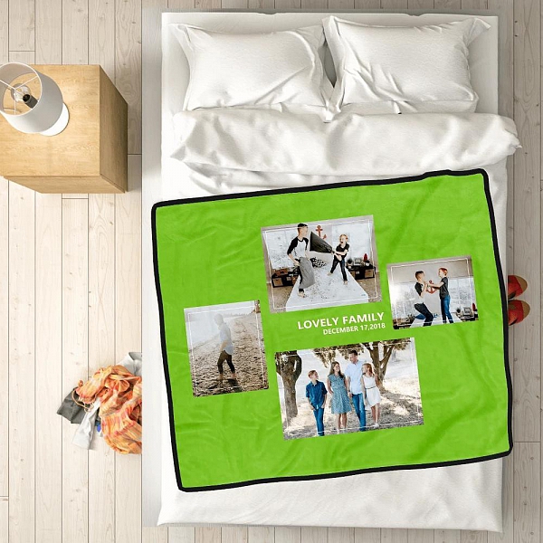 Custom Blankets Personalized Photo Blankets Custom Collage Blankets ...