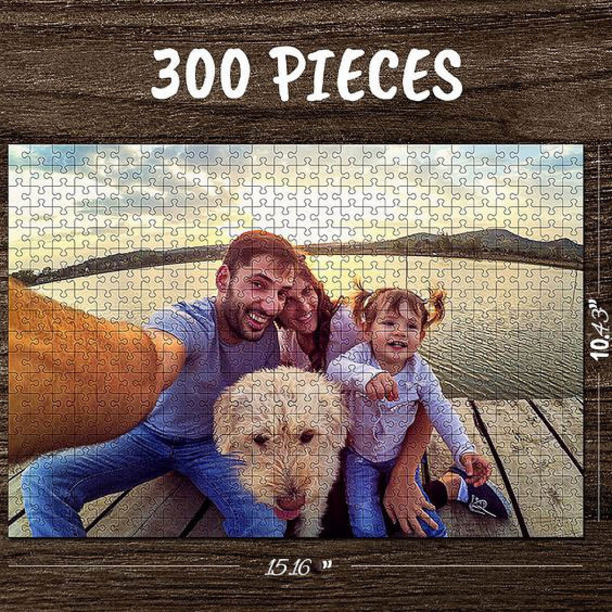 Custom Collage Photo Puzzle Jigsaw PW231 - Personalized Gift - PromiseIn